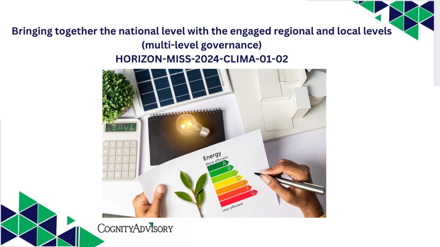 Bringing together the national level with the engaged regional and ...