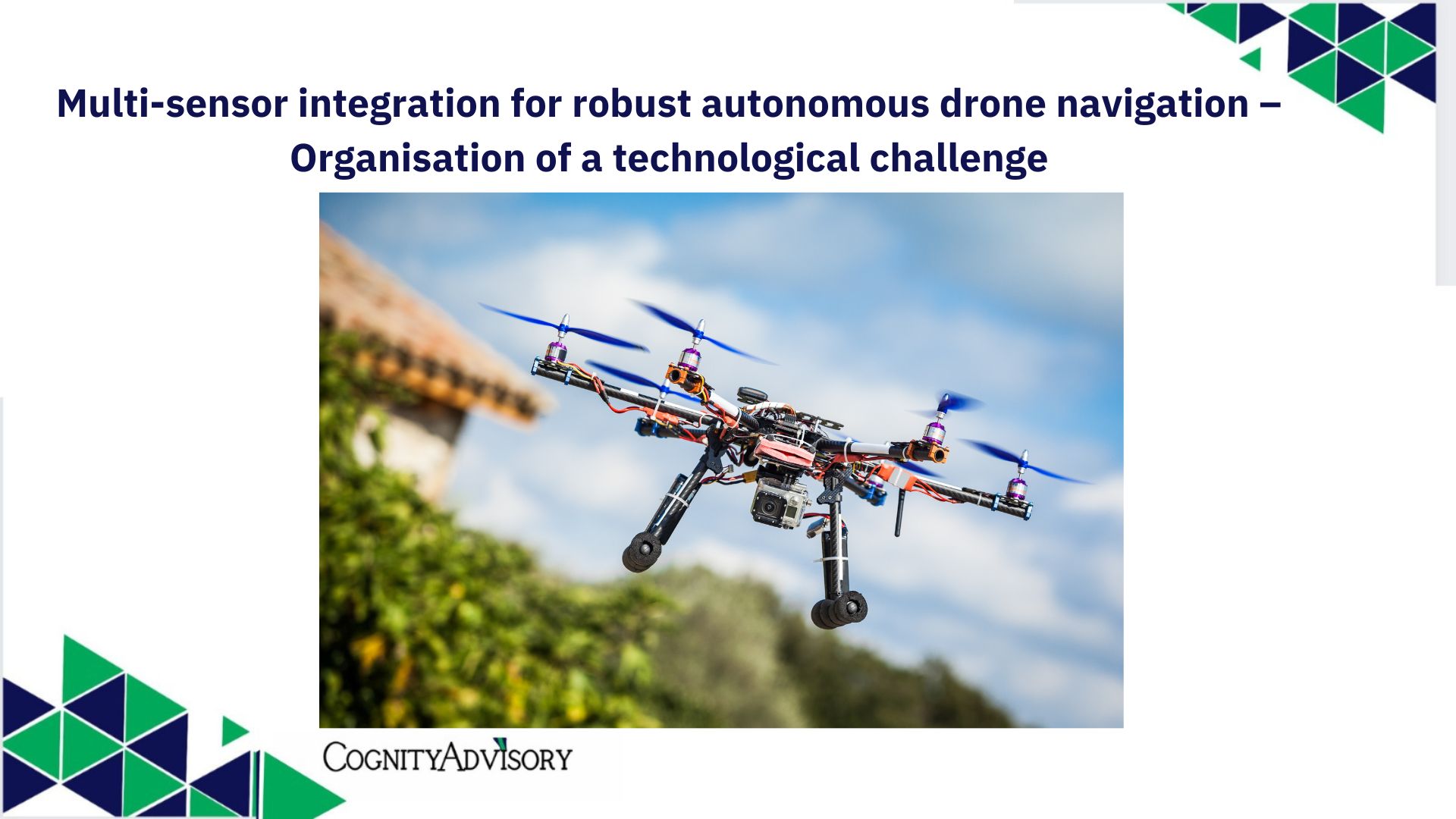 Multi Sensor Integration For Robust Autonomous Drone Navigation